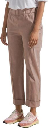 Deha Deha, Femme, Pantalons, Brun, Taille: 40 FR Basic W Straight Pantalons