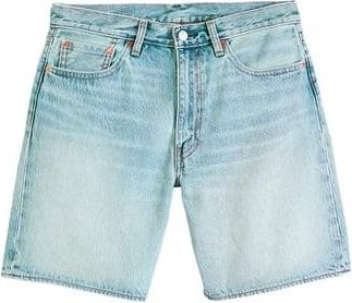 Levi's Bermuda d&eacute;lav&eacute; en coton m&eacute;lang&eacute;