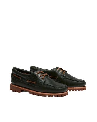 Timberland Suede Leather Boat Shoe - Green