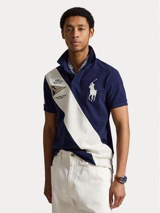 Polo Ralph Lauren Poloshirt 710B21920001 Dunkelblau Regular Fit