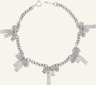 Justine Clenquet Halskette Sammy Choker By Glambou silber