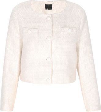 Dreimaster Dreimaster Blazer Frauen cremefarben