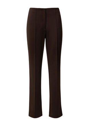 s.Oliver Straight-Leg-Hose aus Scuba mit seitlichem Deko-Tape