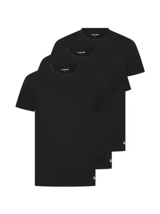 G-Star T-Shirt COVE, T-SHIRTS 3 PACK CREW (Packung, 3-tlg) Regular Fit in Rundhalsform