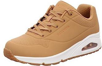 Skechers Femme UNO Stand on AIR Sneakers Basses, Brown 01, 41 EU