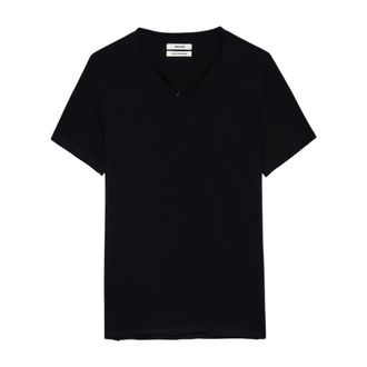 Zadig&Voltaire T-shirt Monastir MC - Homme - Tops - Noir - Taille: XL