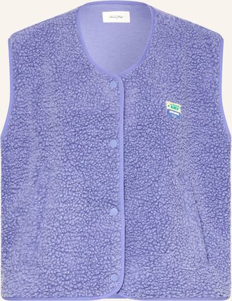 American Vintage American Vintage Teddyfell-Weste lila