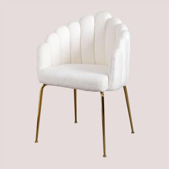 Sklum Esszimmerstuhl aus Chenille Markina Chenille