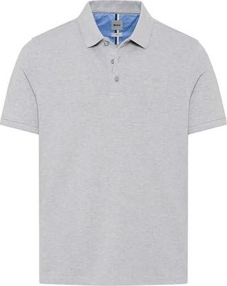 Brax Brax Style Pete Hi-Flex Pique Pima Cotton Basic Polo, 04 Platin, XXL Homme