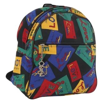 Saint Laurent Pre-owned Vintage Rucksack - - Pre-owned - Damen - Mehrfarbig - ONE SIZE