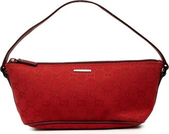 Gucci Hobo Bags - GG Canvas Boat - Gr. unisize - in Rot - f&uuml;r Damen
