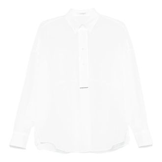 Brunello Cucinelli Baumwollhemd - - Blouses & Shirts - Damen - Wei&szlig; - XL