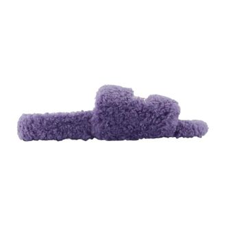 Balenciaga Furry Slide - - Shoes - Damen - Lila - 36 EU