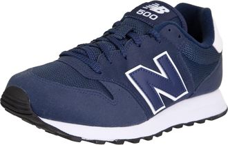 New Balance 500 Sneaker Trainer Schuhe (Navy White, EU Schuhgr&ouml;&szlig;ensystem, Erwachsene, Numerisch, M, 45.5)