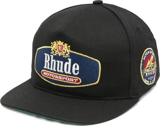 Rhude Homme, Accessoires, Noir, Taille: ONE Size Casquette