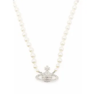 Vivienne Westwood Orb Crystal-embellished Necklace