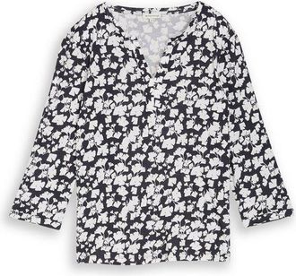 Tom Tailor 3/4-Arm-Shirt T-Shirt Langarmshirt mit Muster