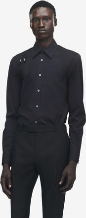 Alexander McQueen Hemd mit Riemen - Item 624753QPN441000