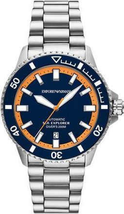 Emporio Armani Uhr Sea Explorer AR60090 Silberfarben