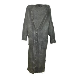 Avant Toi Long Strickware - - Knitwear - Damen - Schwarzk - S
