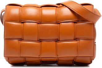 Bottega Veneta Hobo Bags - Nappa Intrecciato Padded Cassette Crossbody - Gr. unisize - in Orange - für Damen