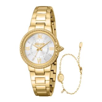 Just Cavalli Ensemble Cadeau Montre Euforia - Femme - Accessoires - Jaune - Taille: ONE Size