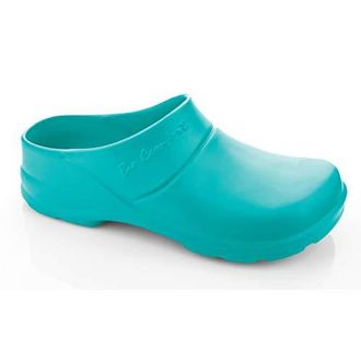 Lemigo Sabots de jardin légers en EVA Bio Comfort Lux (40, turquoise avec insert)
