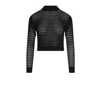 John Richmond Cropped Top - - Tops - Damen - Schwarzk - S