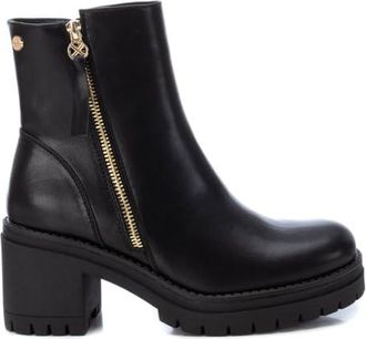 Xti Bottines 141538 Noires - Hauteur du Talon : 7cm