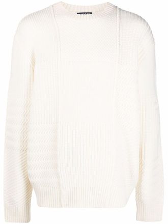 Diesel pull en laine - Blanc