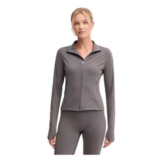 Casall Veste zipp&eacute;e toucher doux - Femme - Sweatshirts et sweats &agrave; capuche - Gris - Taille: 40 FR