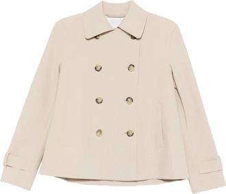 Harris Wharf London Femme, Vestes, Beige, Taille: 38 FR Veste crois&eacute;e
