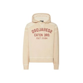 Dsquared2 Cypro Kapuzenpullover - - Sweatshirts & Hoodies - Herren - Beige - XL