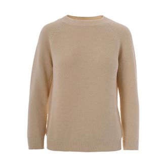 Max Mara Femme, Pulls, Beige, Taille: 42 FR Maglia Aere