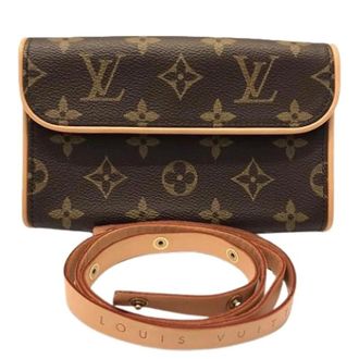 Louis Vuitton Pochette Pouch Pre-owned - Femme - Pre-owned - Brun - Taille: ONE Size