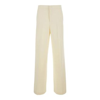 Twinset Madreperla Wide Leg Hosen - - Trousers - Damen - Beige - L