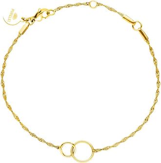 Purelei Armband - Armband Kekahi - Gr. ONE SIZE - in Gold - f&uuml;r Damen