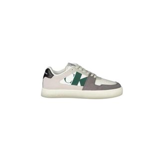 Calvin Klein Wei&szlig;e Low-Top-Sneaker f&uuml;r M&auml;nner - - Shoes - Herren - Mehrfarbig - 43 EU