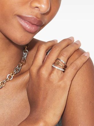 Tory Burch bague &agrave; design superpos&eacute; Miller