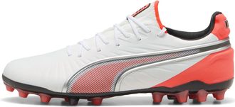 Puma Chaussure de football KING ULTIMATE MG Unisexe, Chaussures, Blanc, 40.5