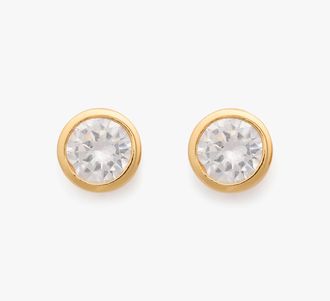Kate Spade New York Sparkling Stone L&uuml;netten-Ohrstecker