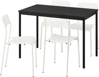 IKEA SANDSBERG Tisch und 4 Stühle