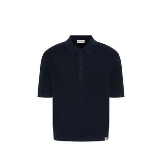 Calvin Klein Polo c&ocirc;tel&eacute; manches courtes en coton