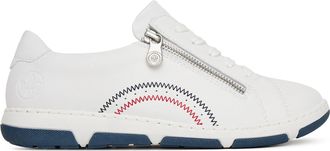 Rieker Sneakers Rieker 42424-80 Wei&szlig;