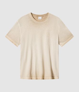 Isabel Marant Tee Shirt Homme Honore Beige