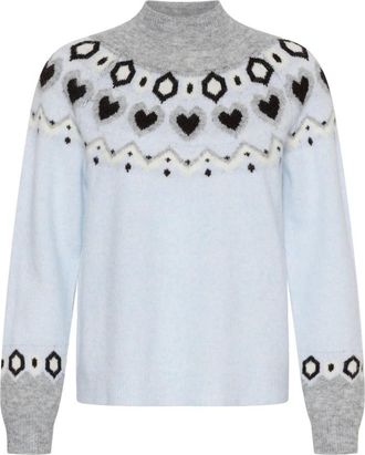 Cream Strickware - - Knitwear - Damen - Blau - XL