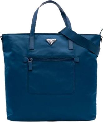 Prada Damen, Pre-Owned, Blau, ONE SIZEGröße