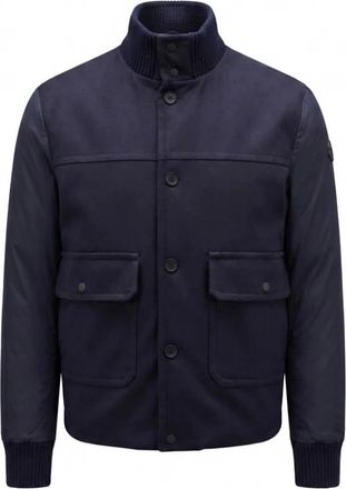Moncler Urvalis Jacket - Homme - Vestes - Bleu - Taille: XL