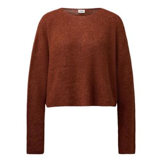 Drykorn Imeny 10 Tricot col rond - Femme - Pulls - Brun - Taille: 40 FR