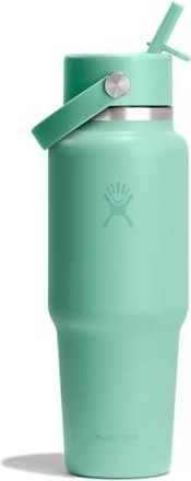 Hydro Flask Wide Flex Straw Travel Bottle 946 ml (32 oz) - Edelstahl, auslaufsicher, passt in die meisten Becherhalter - Isoliert, 24 Std. kalt - Weithals, eisw&uuml;r